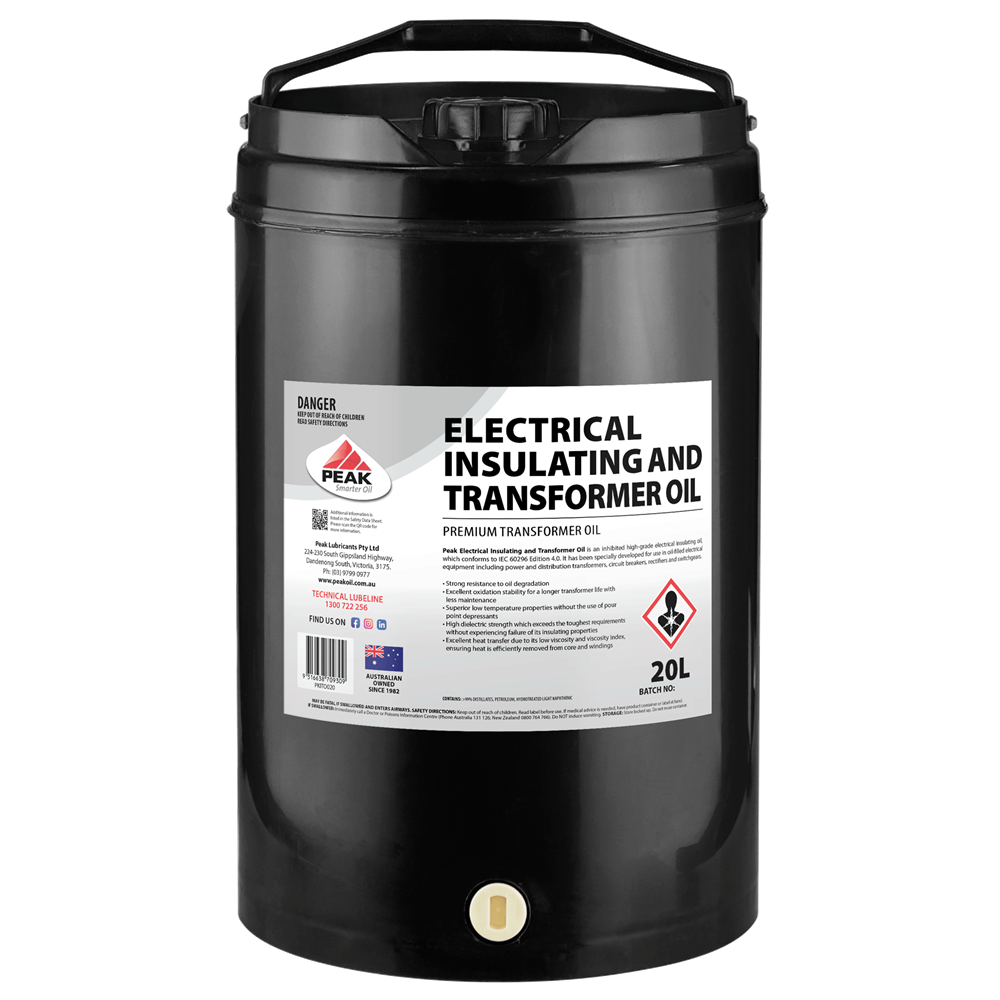 PEAK ELECTRICAL INSULATING AND TRANSFORMER OIL – The Oil Store