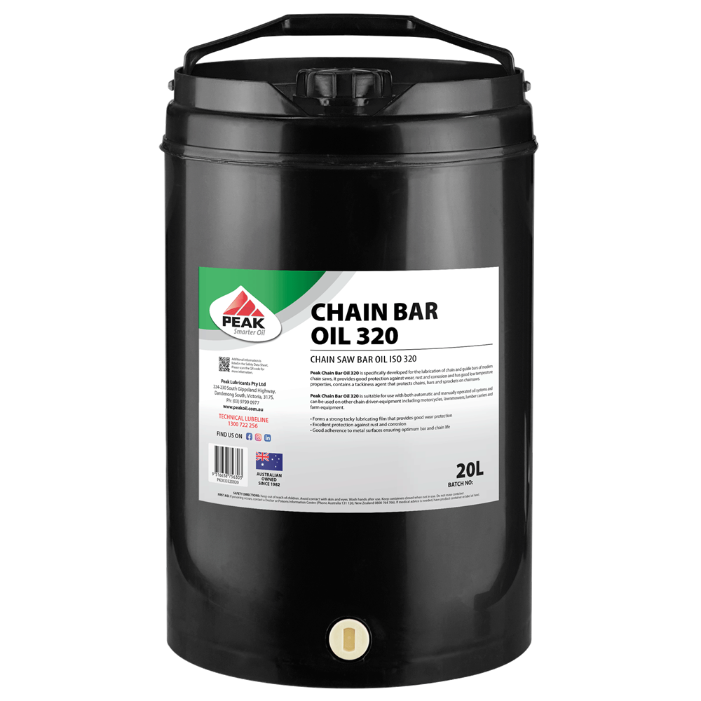 PEAK CHAIN BAR OIL 320 – The Oil Store
